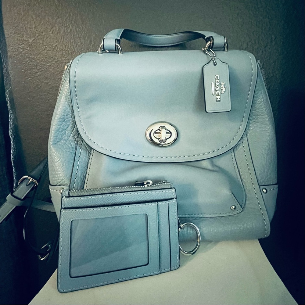 Coach Convertible Crossbody/Backpack Set - Gem